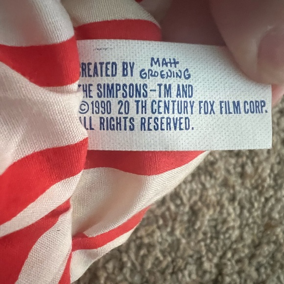 Simpsons | Toys | Vintage Bart Simpson Pajama Bag 99 | Poshmark